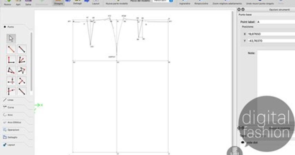 Valentina CAD: Cartamodelli digitali | Fastweb Digital Academy
